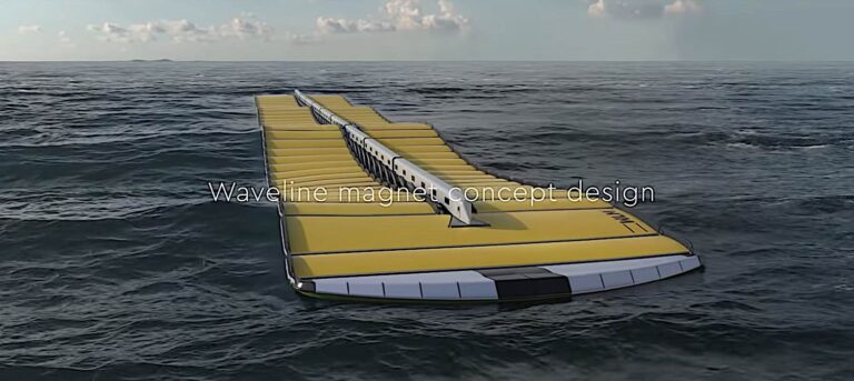 Cost-effective spine-like wave energy generator — Sea Wave Energy’s ...
