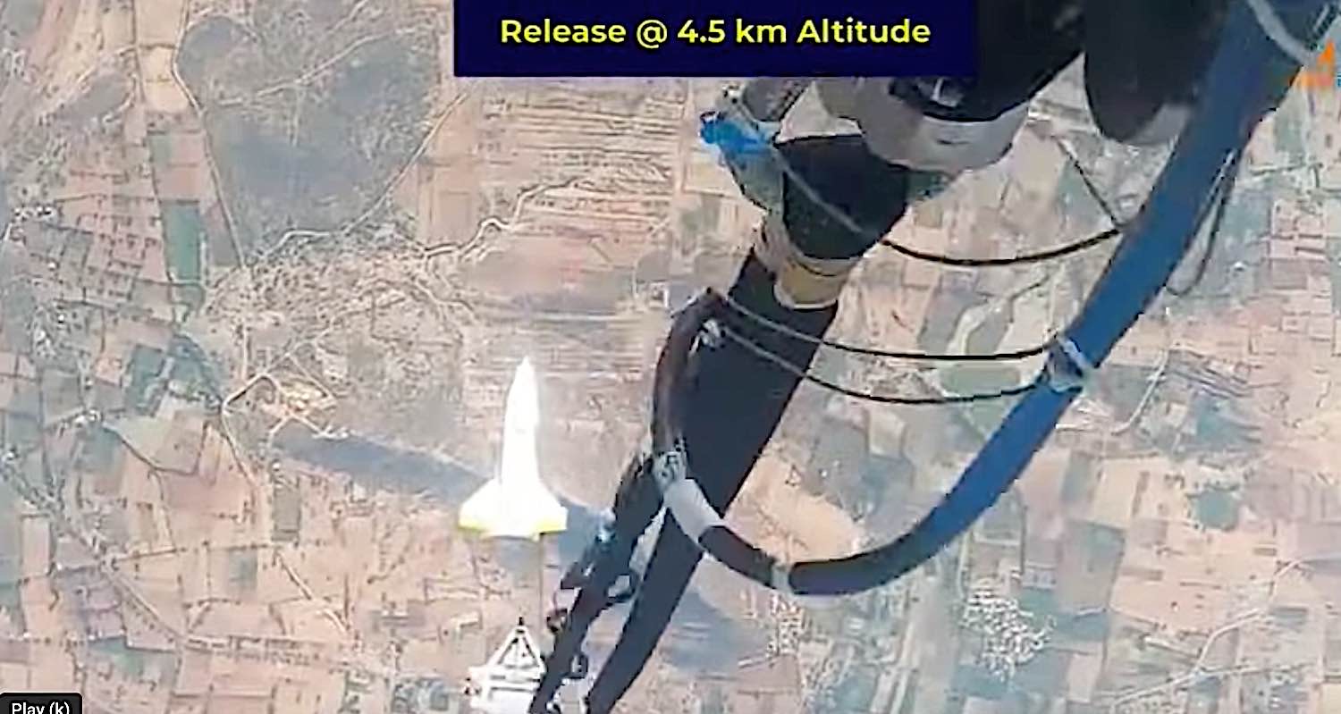 India’s Space Agency Tests New Reusable Launch Vehicle — Successful ...